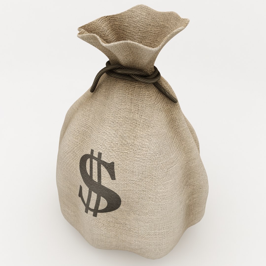 3d Model Money Bag