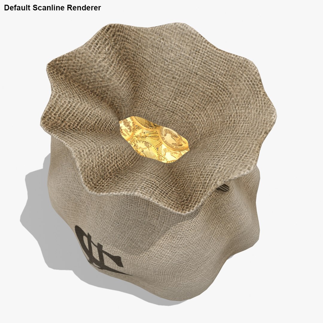 3d Model Money Bag