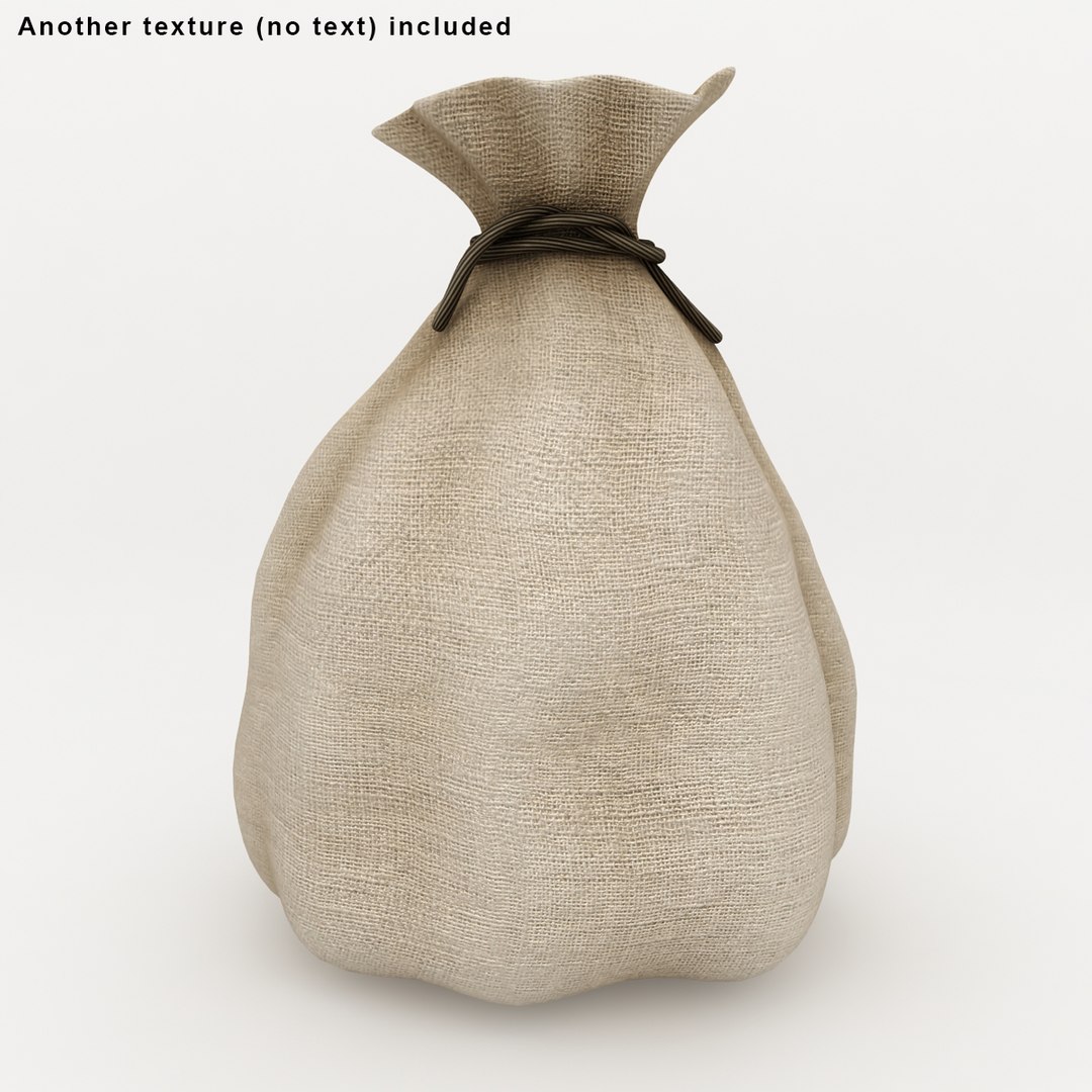 3d Model Money Bag