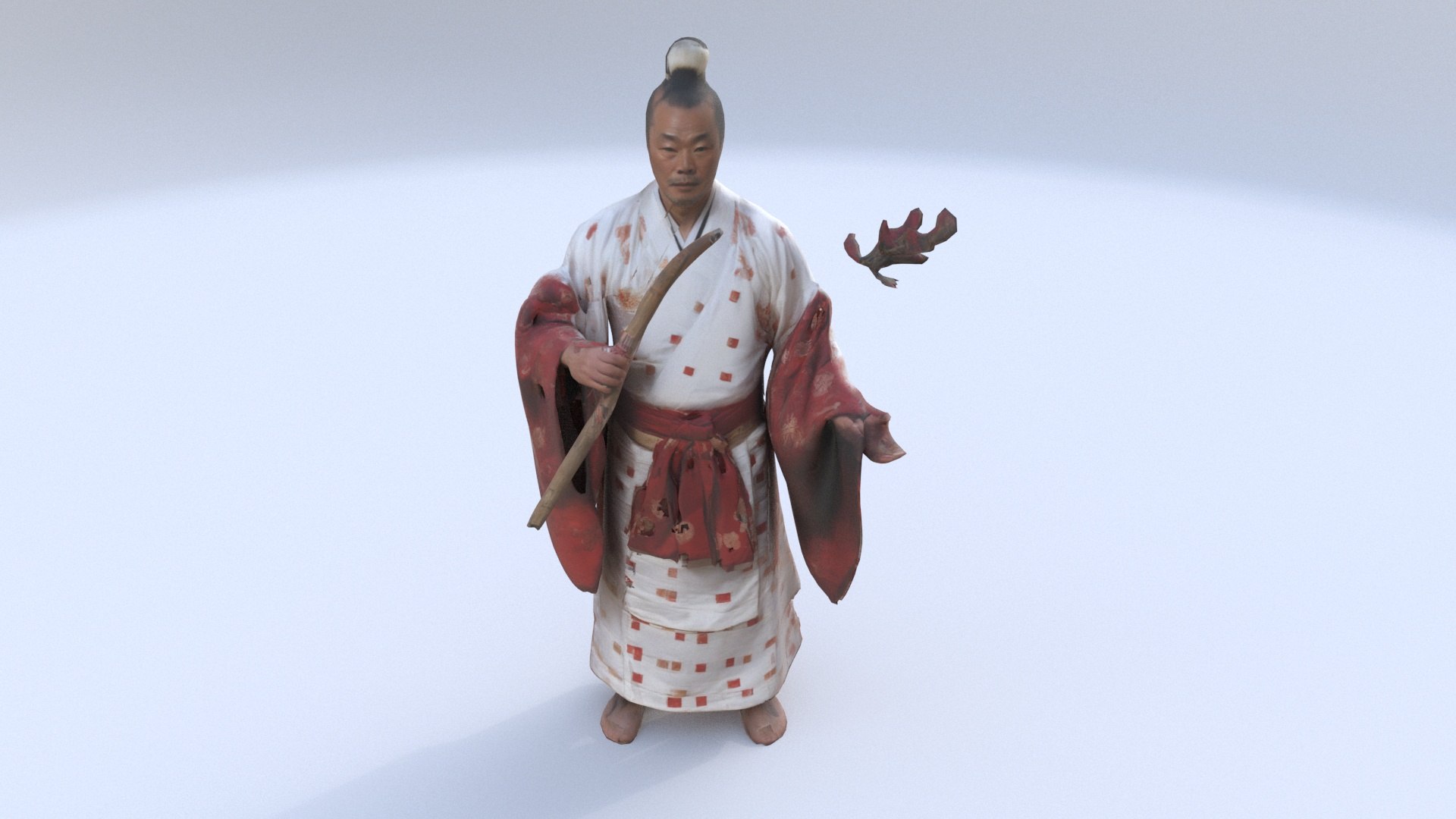 8 Models Of Traditional Japanese Character Outfit 3D Model - TurboSquid ...