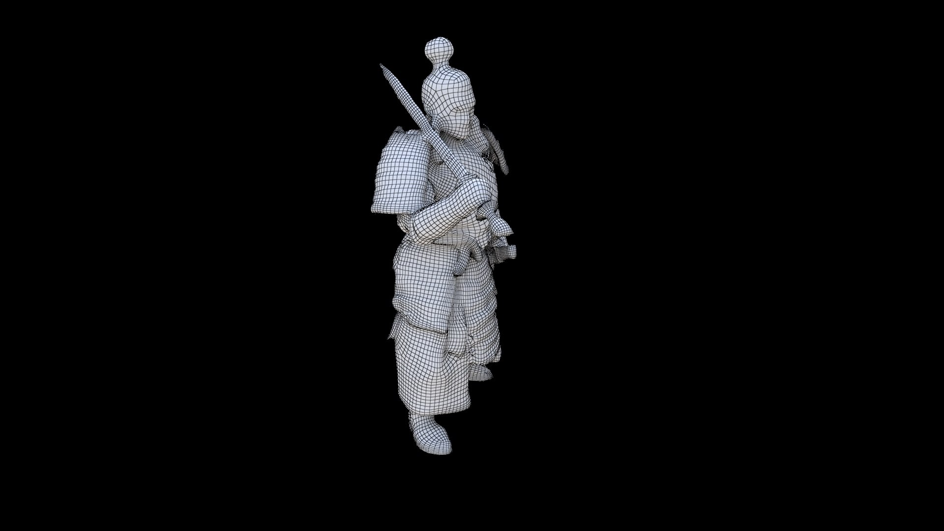8 Models Of Traditional Japanese Character Outfit 3D Model - TurboSquid ...