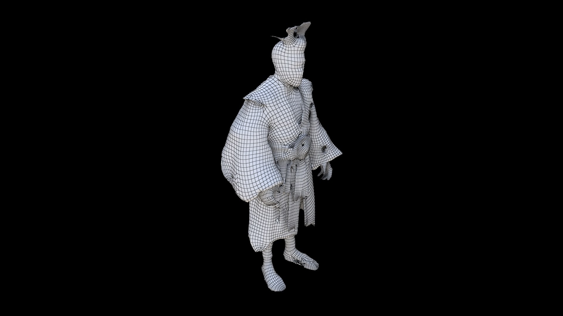 8 Models Of Traditional Japanese Character Outfit 3D Model - TurboSquid ...