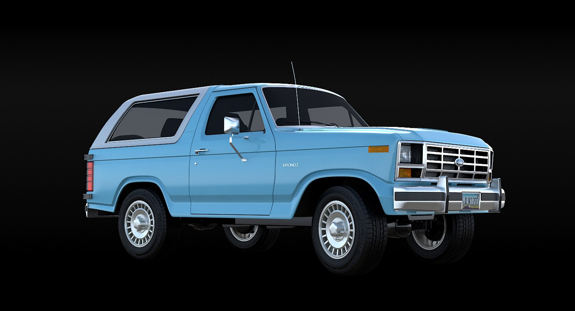 Bronco 1980 -1986 3d Max