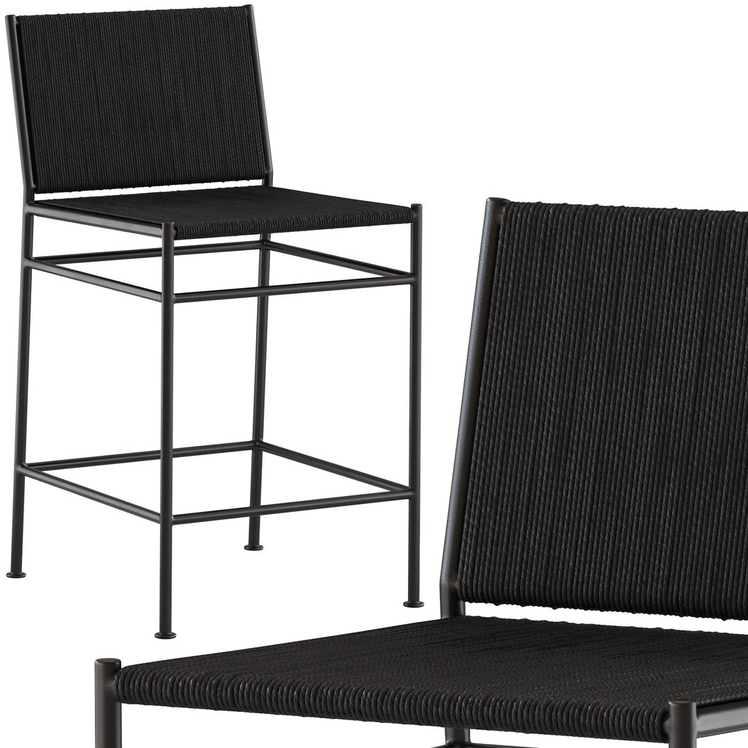 3D CB2 Bounce Counter Stool - TurboSquid 2163825