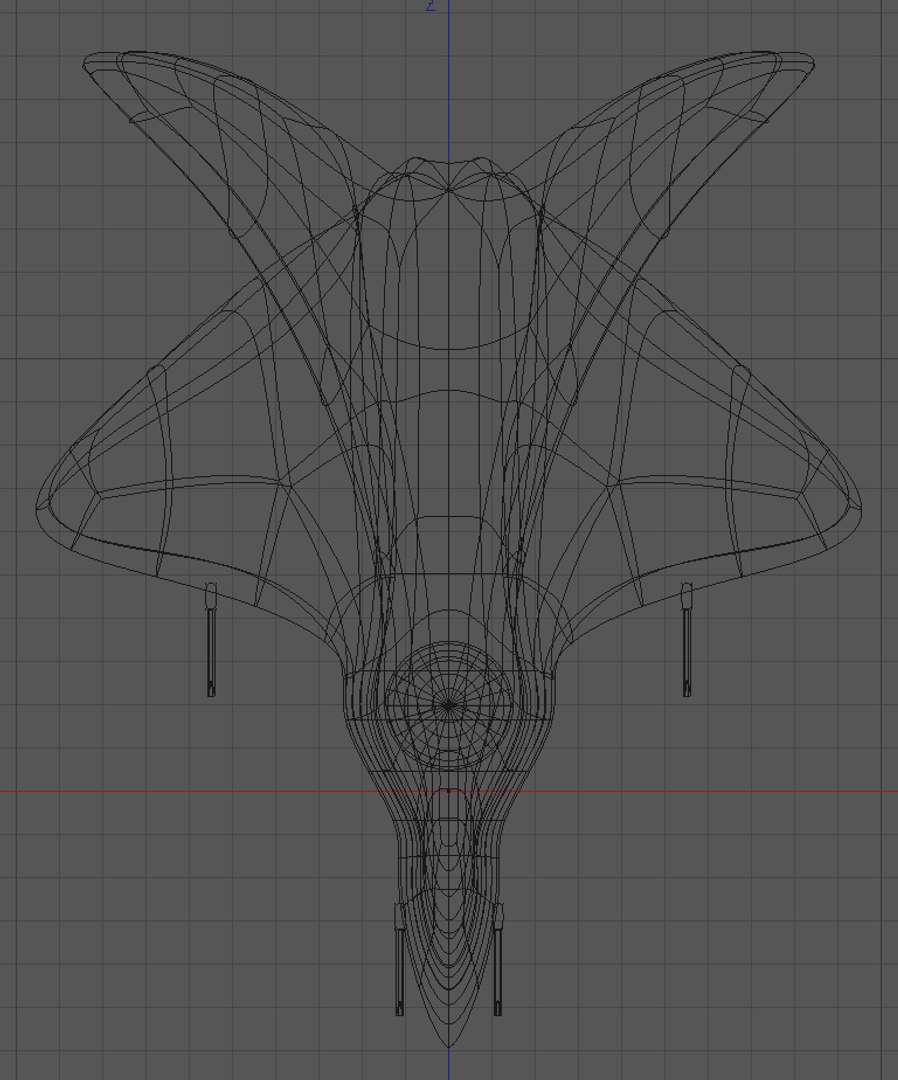 Space Shuttle Jet 3d C4d