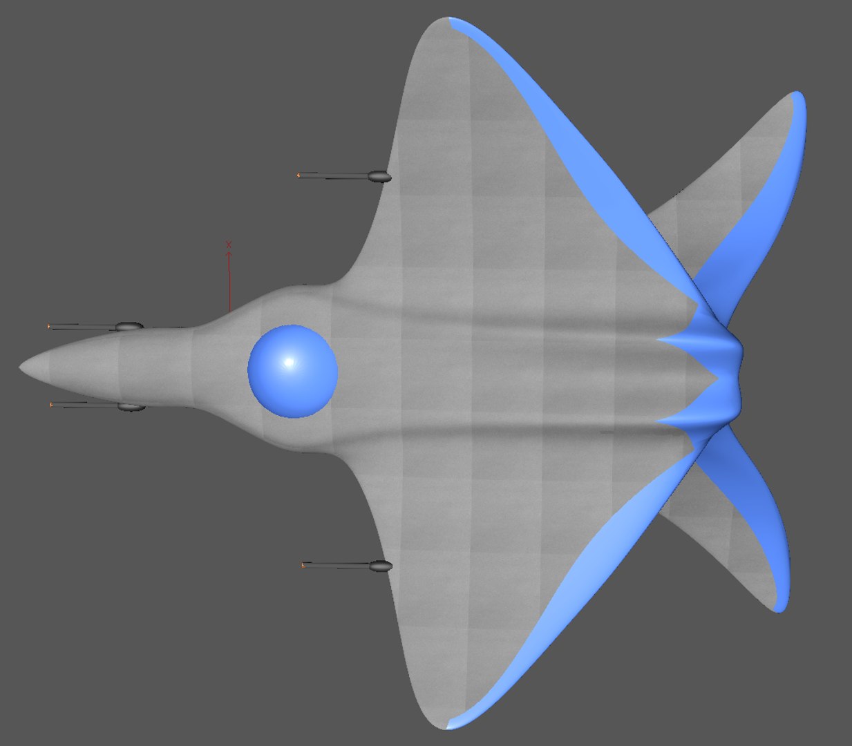 Space Shuttle Jet 3d C4d