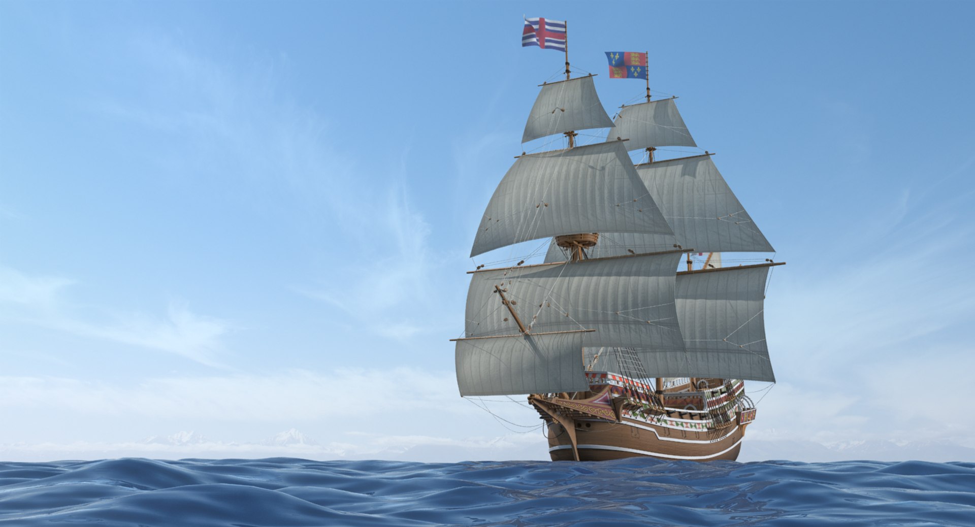 max revenge english 1577 galeon