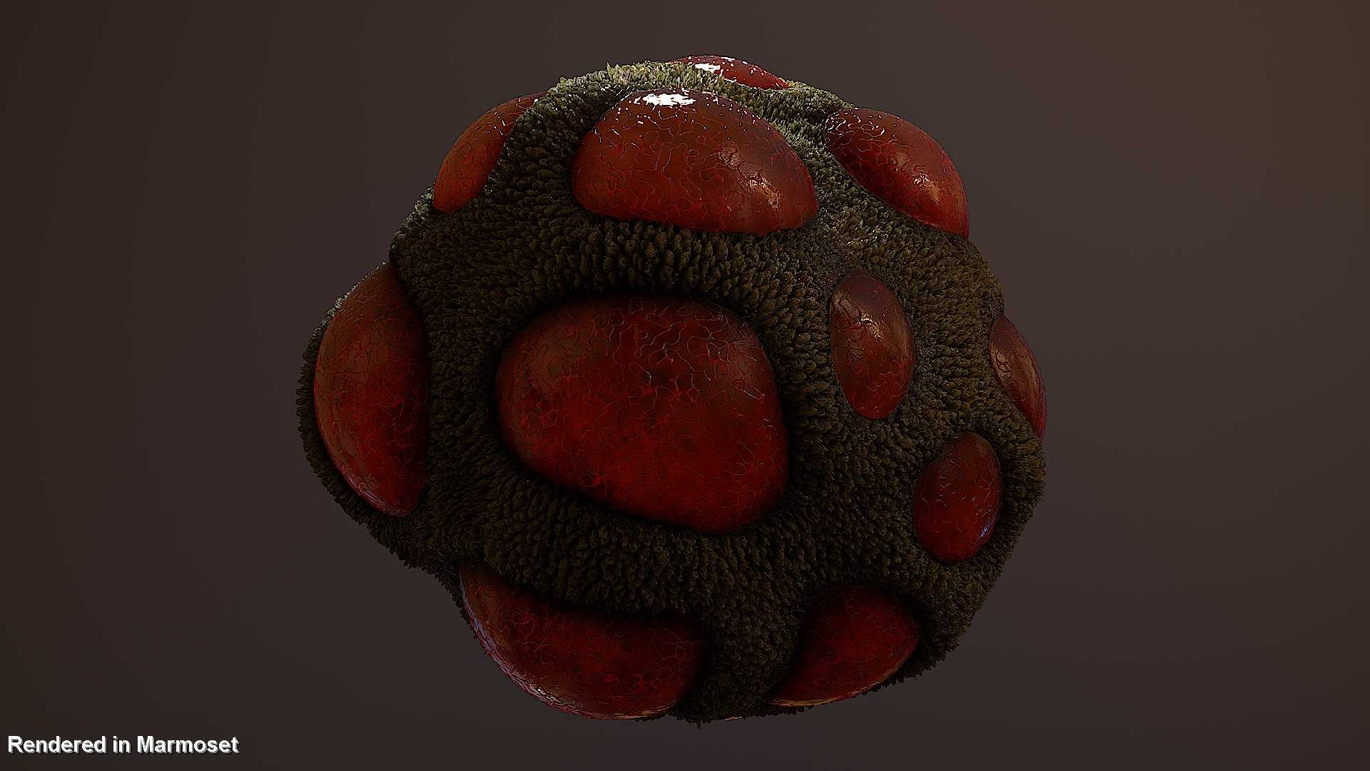 Organic Cluster Cell Structure 3D Model - TurboSquid 1877443