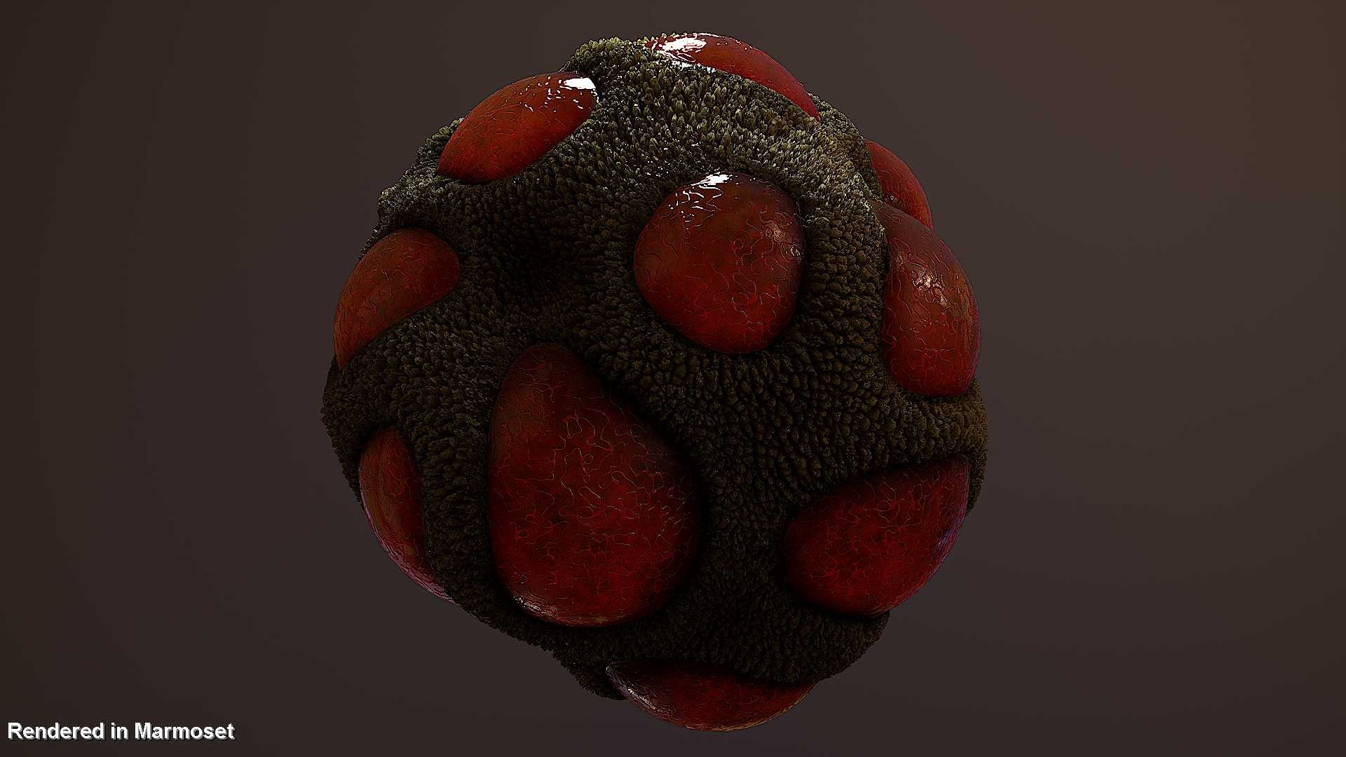 Organic Cluster Cell Structure 3D Model - TurboSquid 1877443