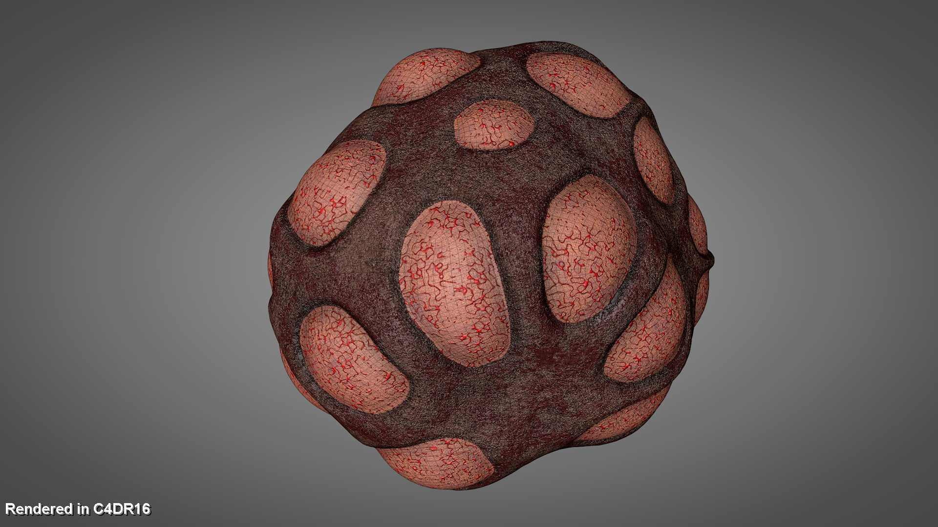 Organic Cluster Cell Structure 3D Model - TurboSquid 1877443