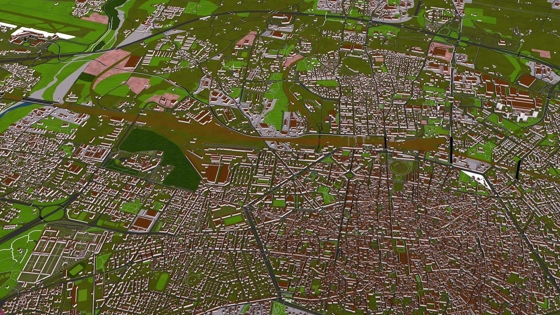3D Bologna City Italy Model - TurboSquid 1561848