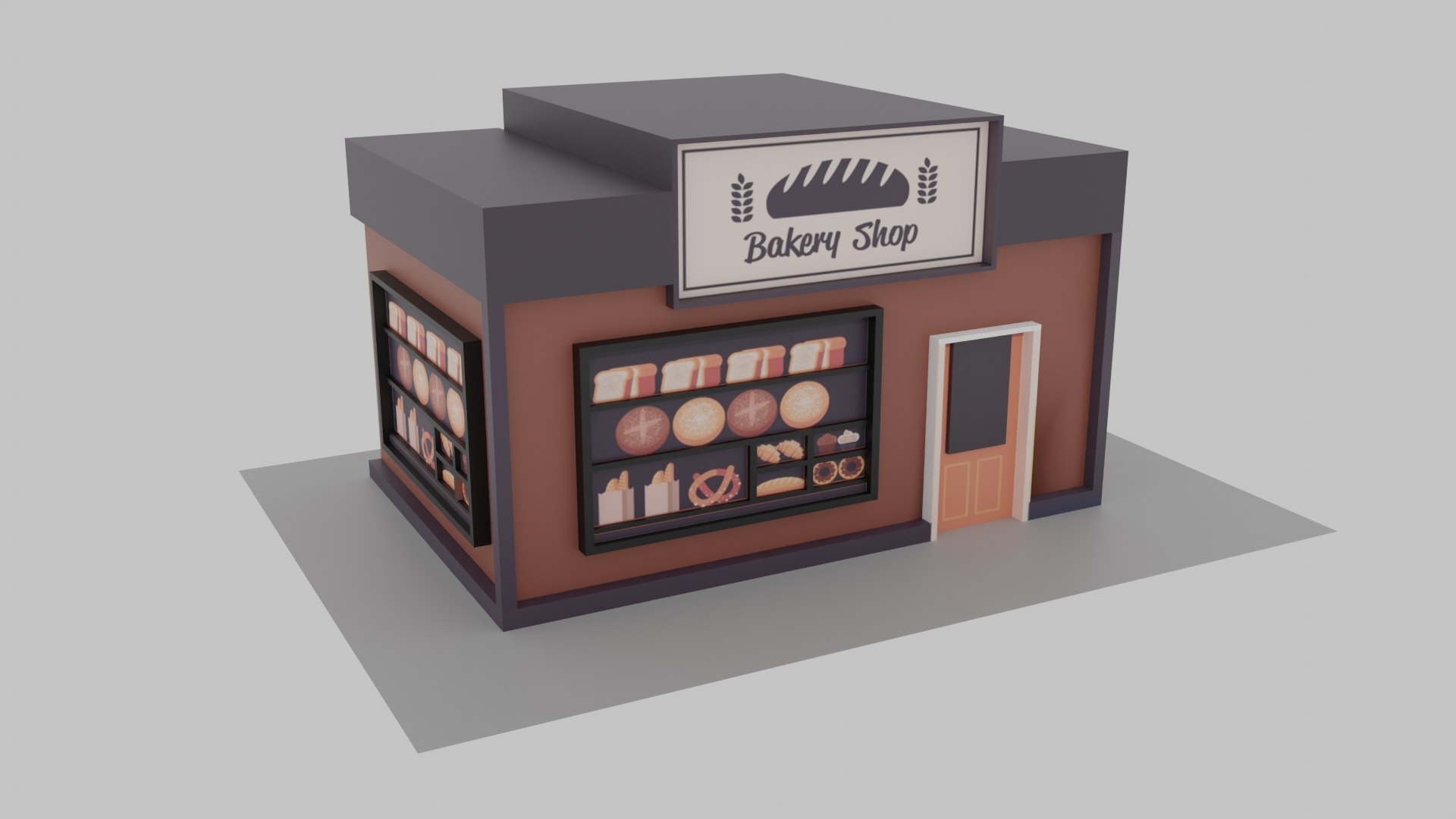 Bakery Shop 3D - TurboSquid 2140168