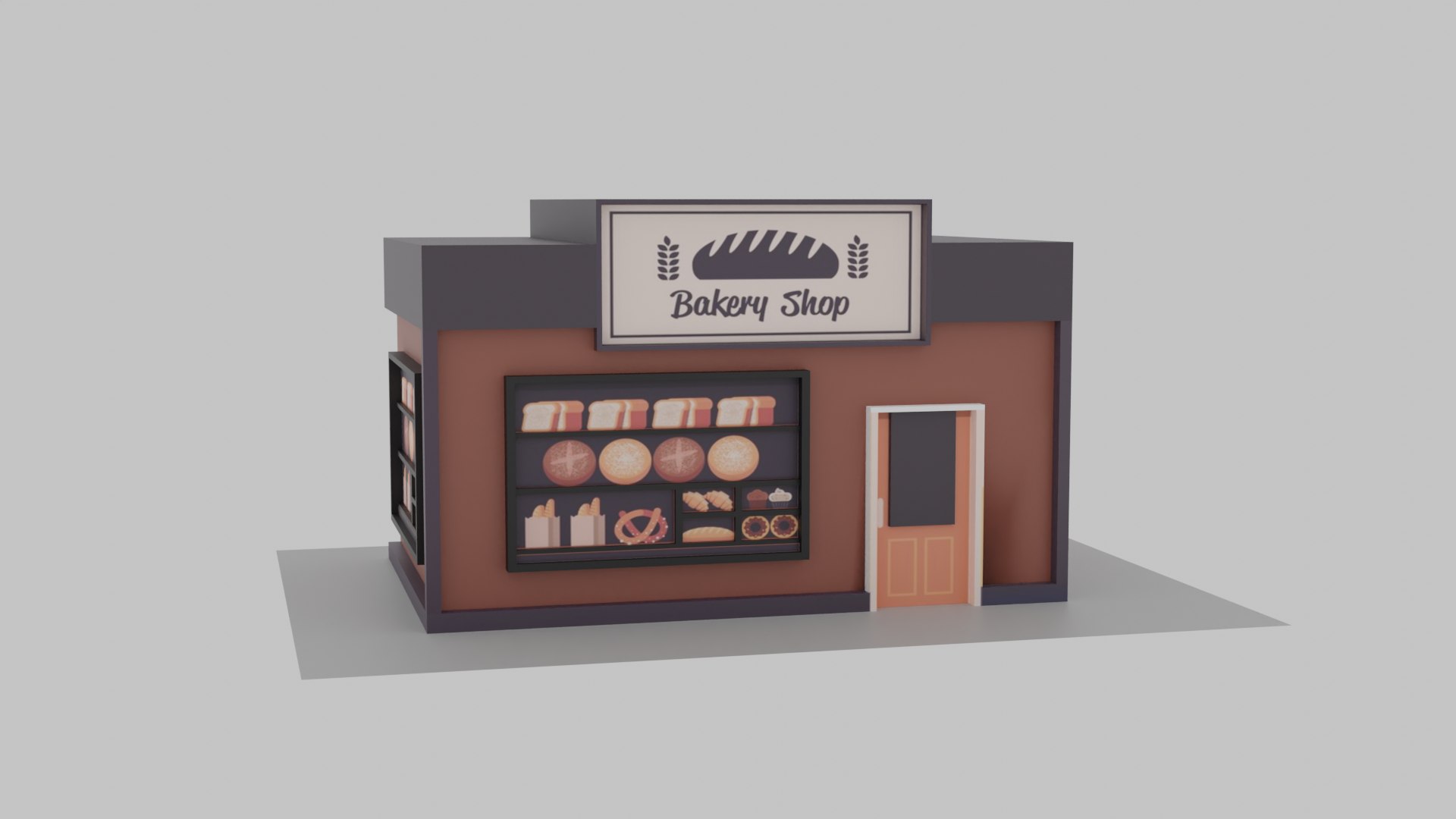 Bakery Shop 3D - TurboSquid 2140168
