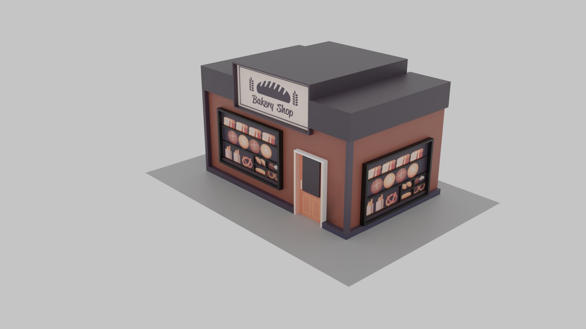 Bakery Shop 3D - TurboSquid 2140168