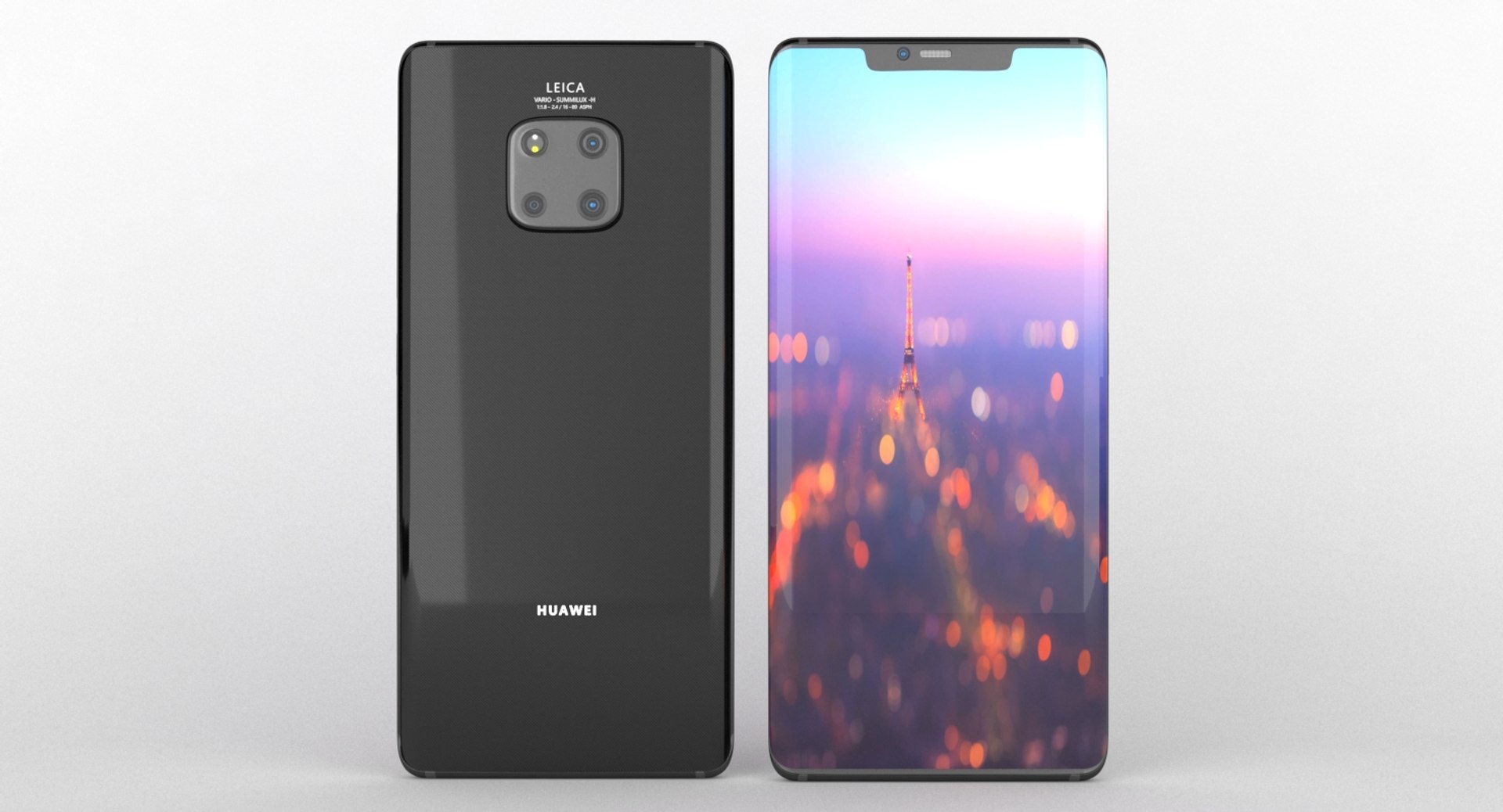 Huawei mate 20 pro 3D model - TurboSquid 1467254