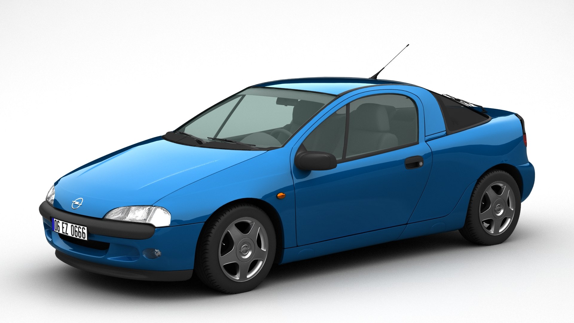 Opel Tigra Model - TurboSquid 2010867