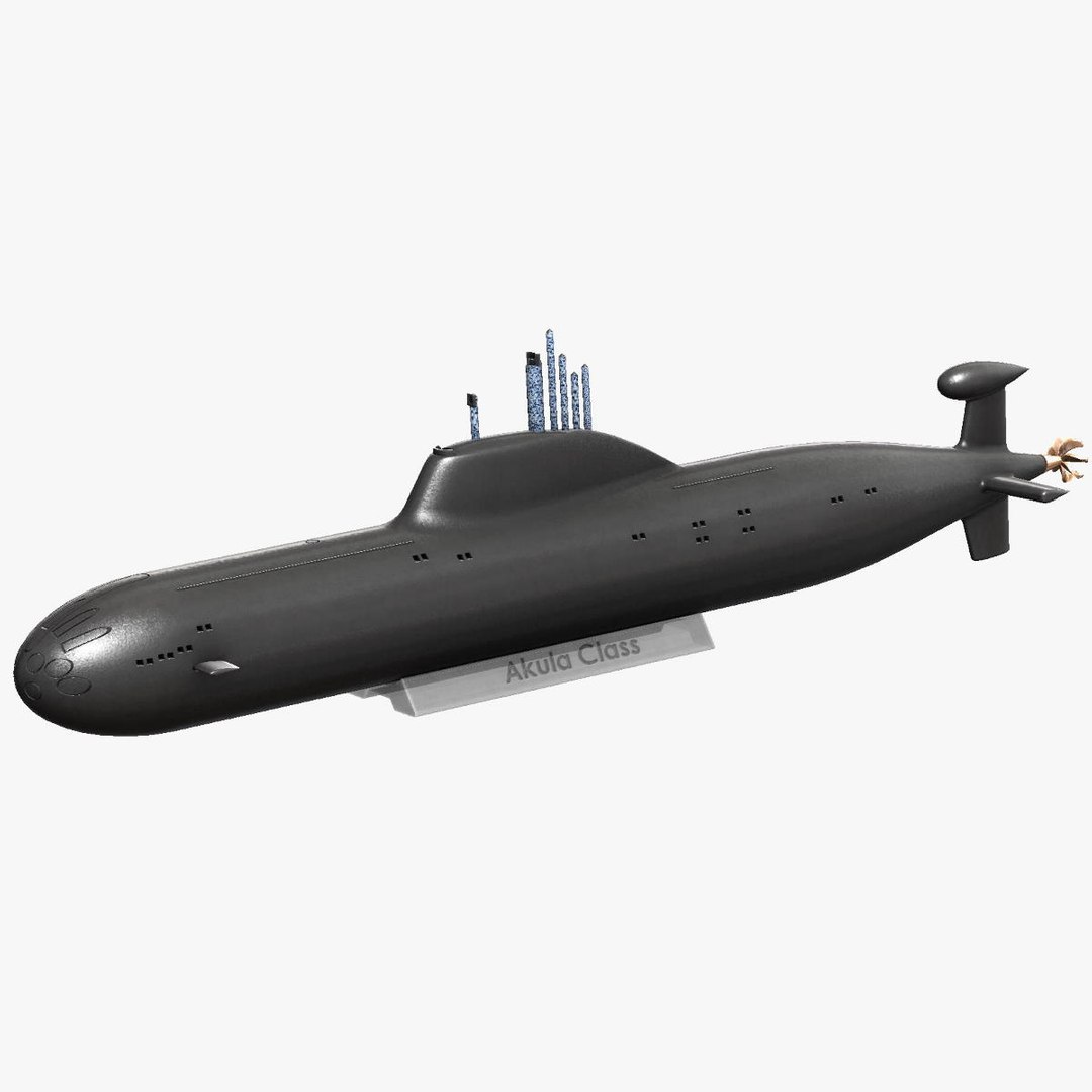 Akula Class Submarine 3D - TurboSquid 1794592