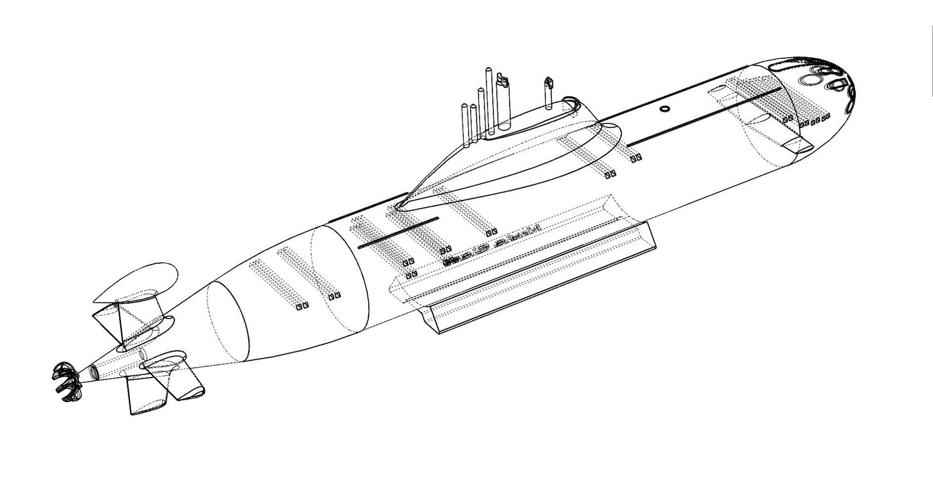Akula Class Submarine 3D - TurboSquid 1794592