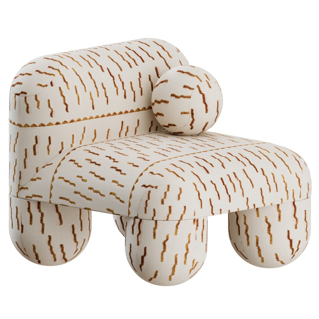 3D Hello Armchair By Noom Model - TurboSquid 2455191