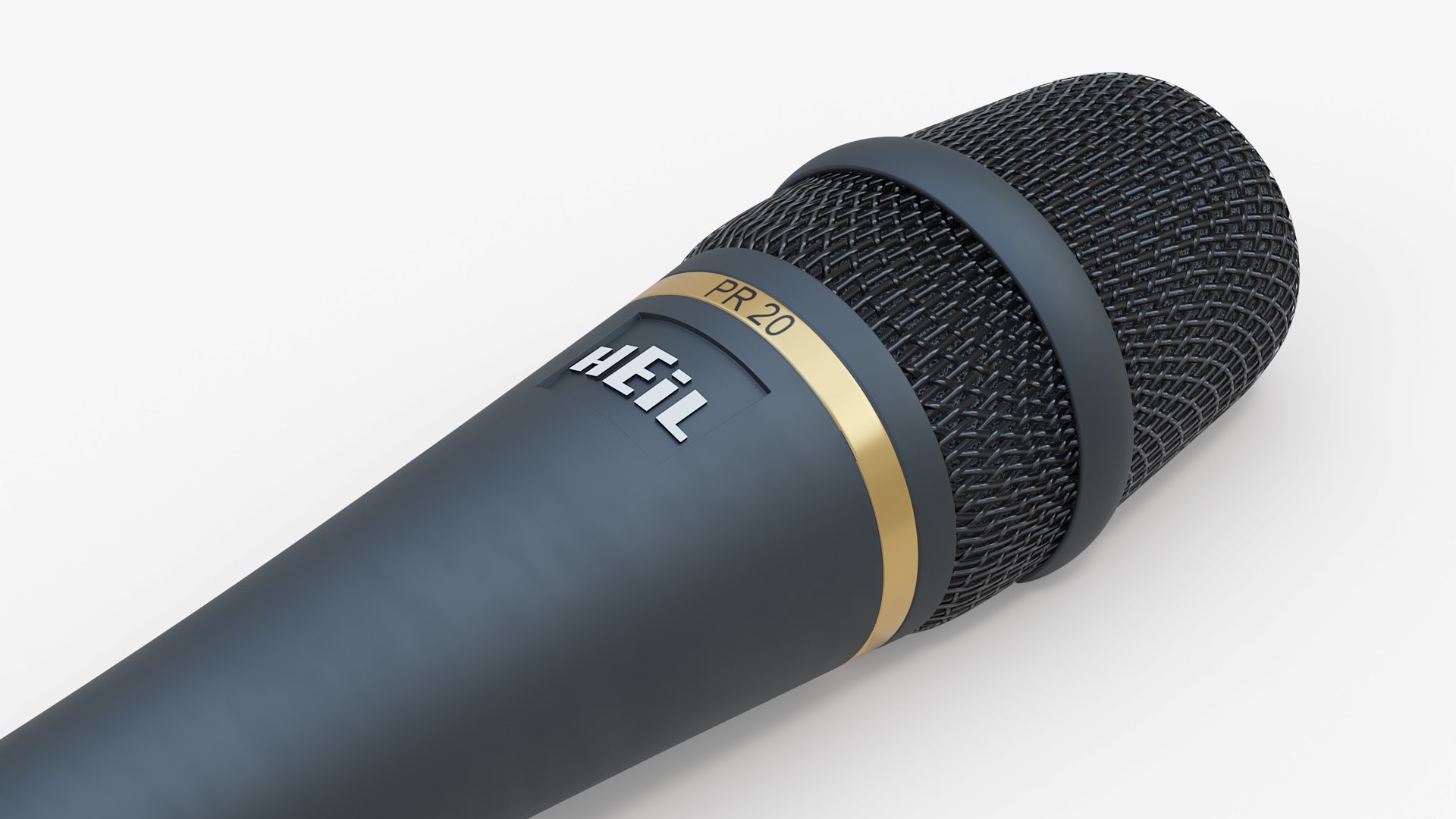 3D Model Handheld Microphone Heil - TurboSquid 2318283