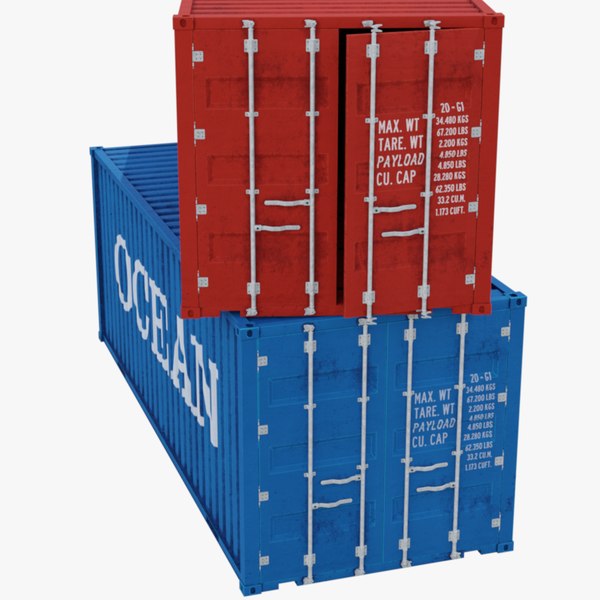 3D Shipping Container model - TurboSquid 2000077