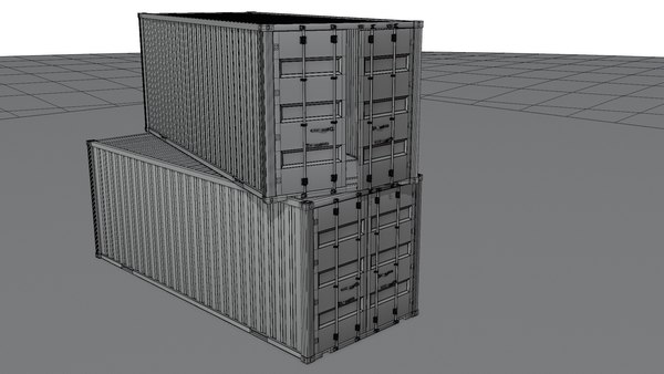 3D Shipping Container model - TurboSquid 2000077