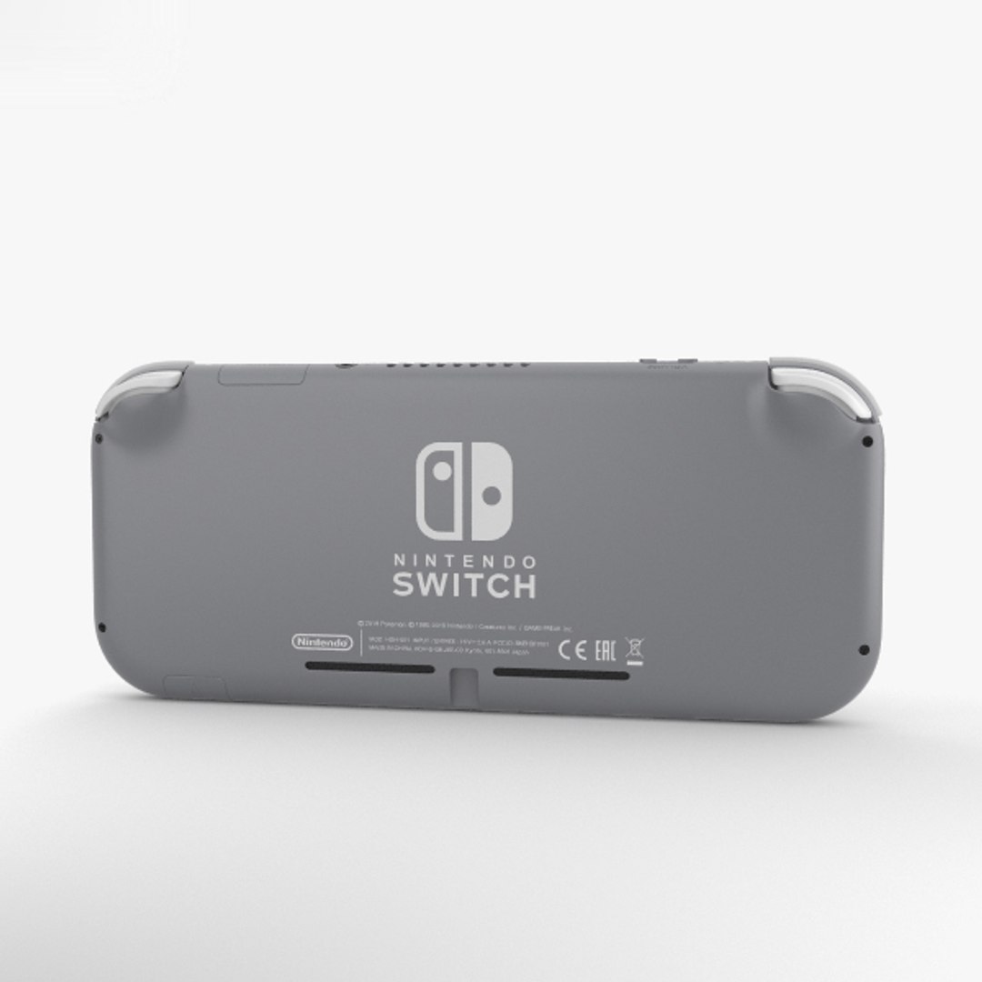 3D nintendo switch gray model - TurboSquid 1503375