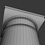 Ancient Roman Tuscan Column 3d Model