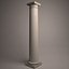 Ancient Roman Tuscan Column 3d Model