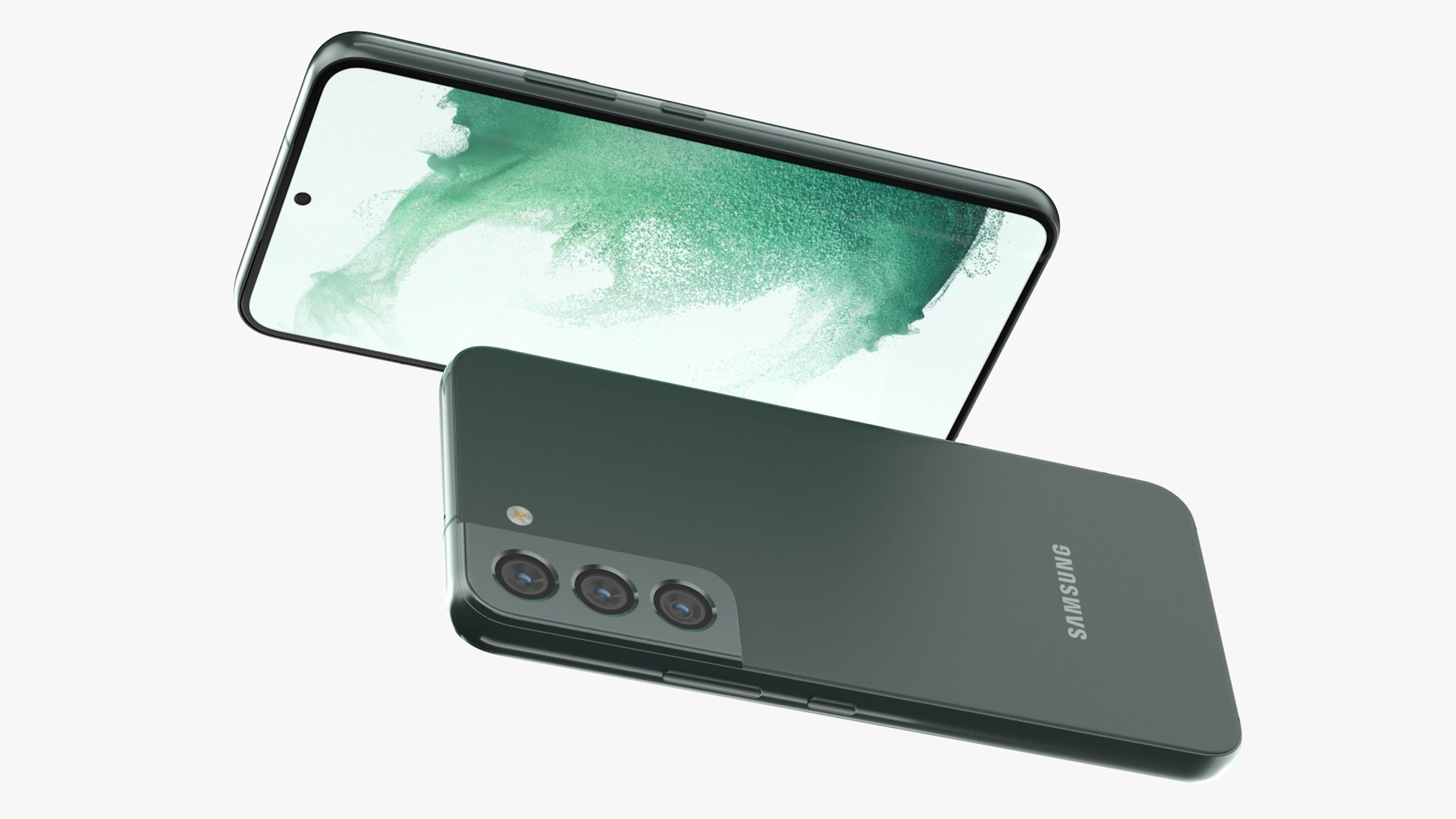 Samsung Galaxy S22 Plus Green Model - TurboSquid 1842583