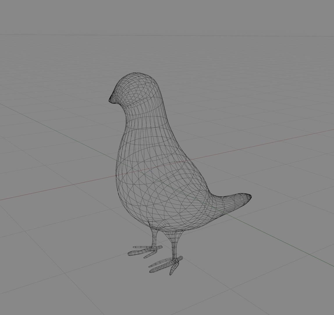 Realistic Pigeon 3D - TurboSquid 1953763
