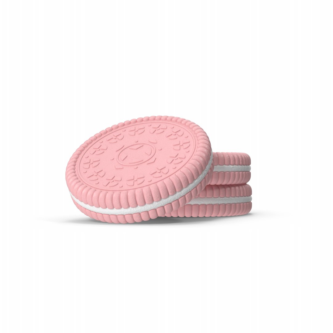 Sandwich Biscuit Cookies Model - TurboSquid 2201982