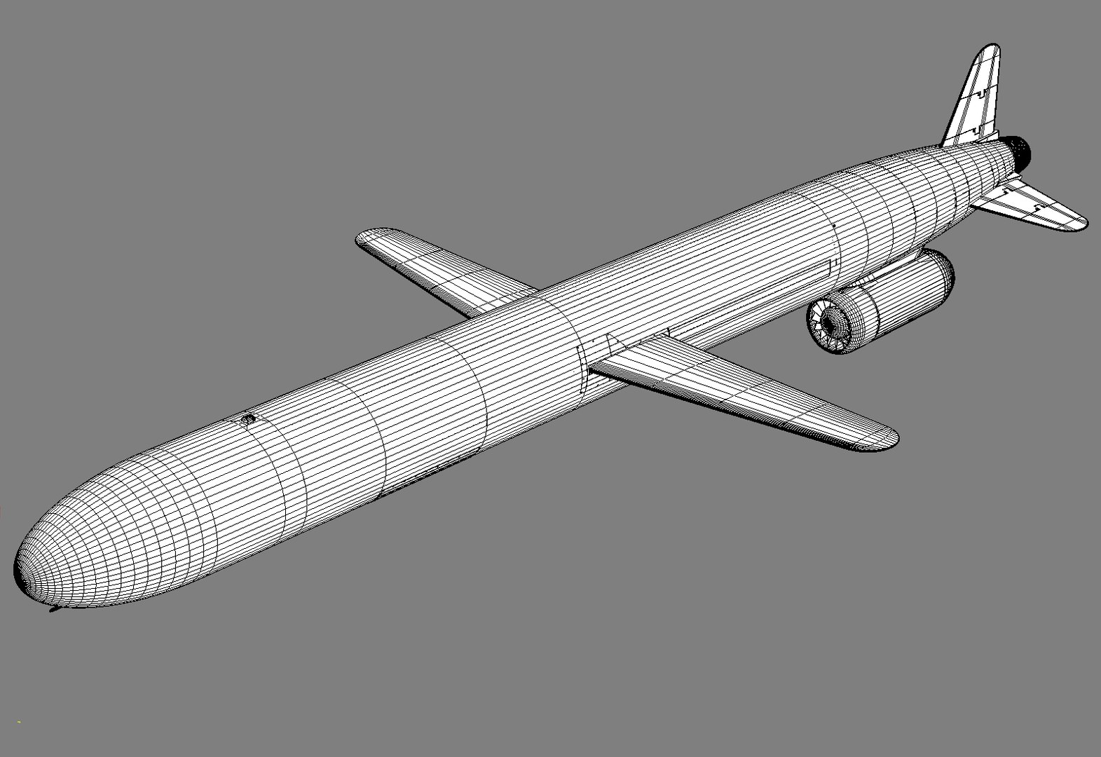 Kh-55 Missile 3d 3ds