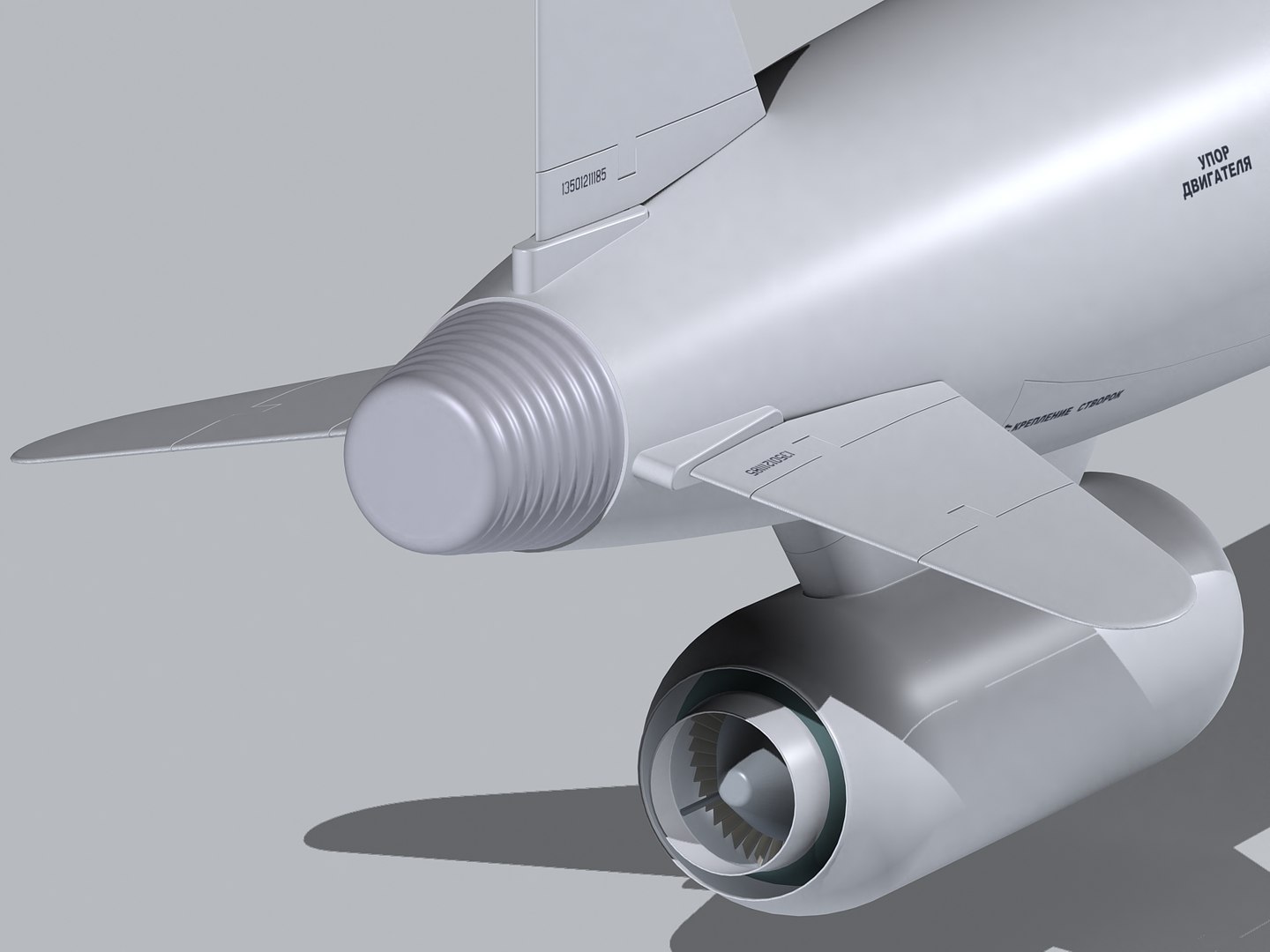 Kh-55 Missile 3d 3ds