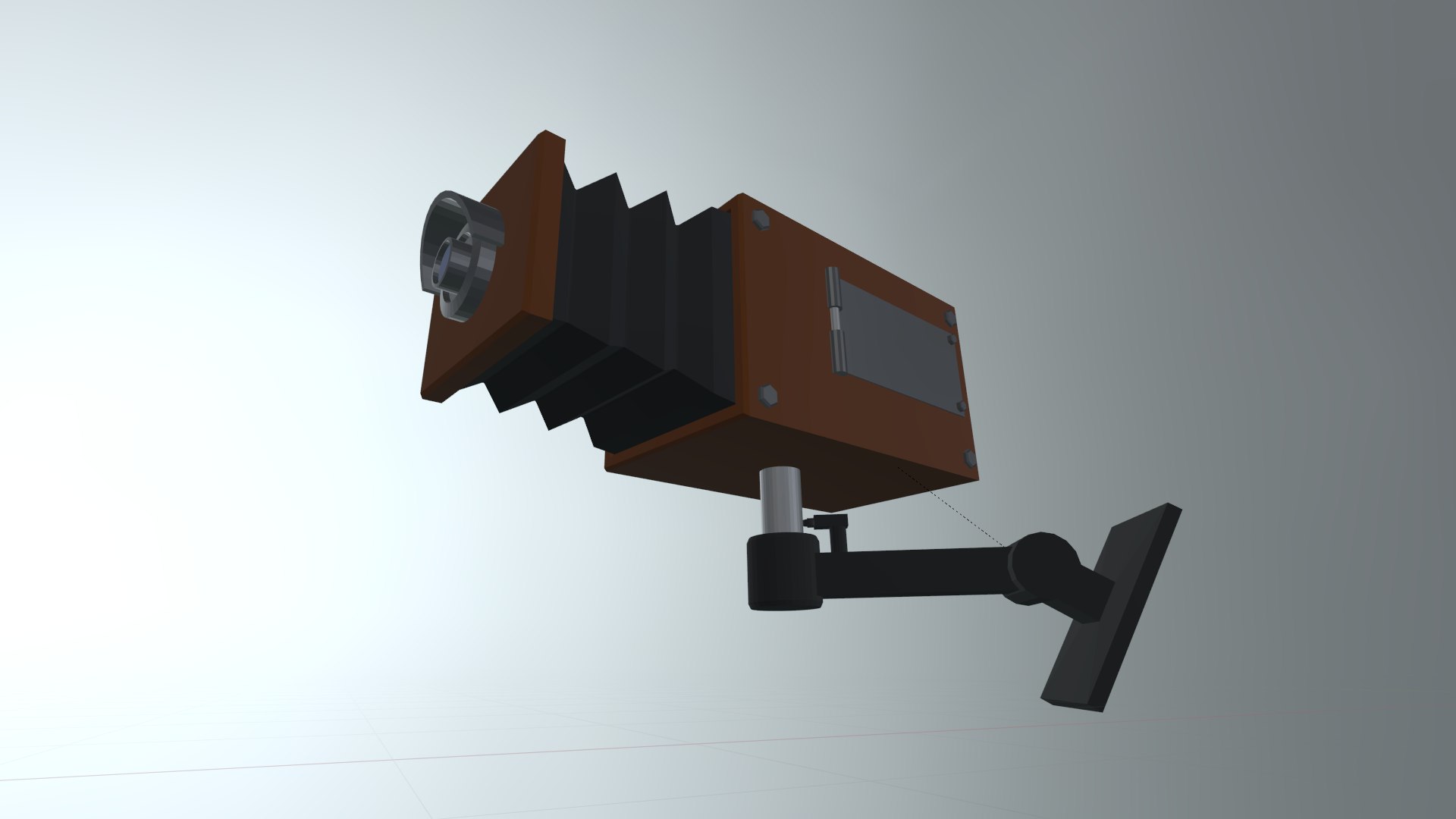 Rotatable Surveillance Camera 3D Model - TurboSquid 2319730