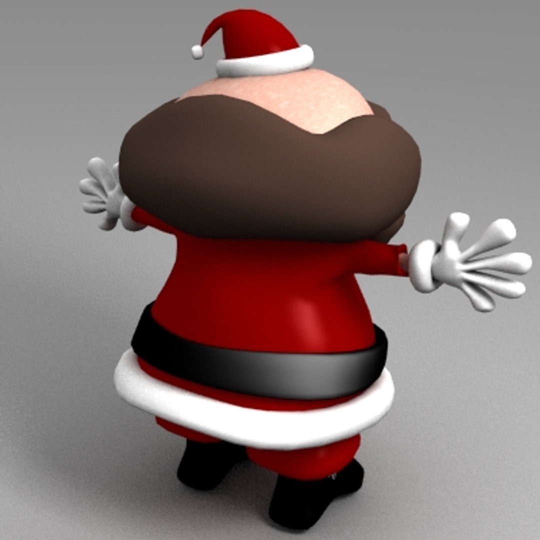 3d Model Santa Claus