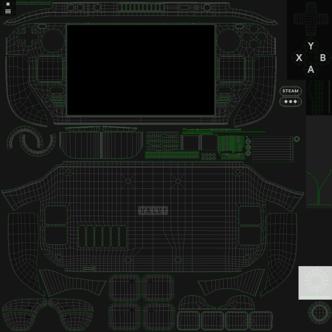 3D Model Valve Steam Deck - TurboSquid 1795298