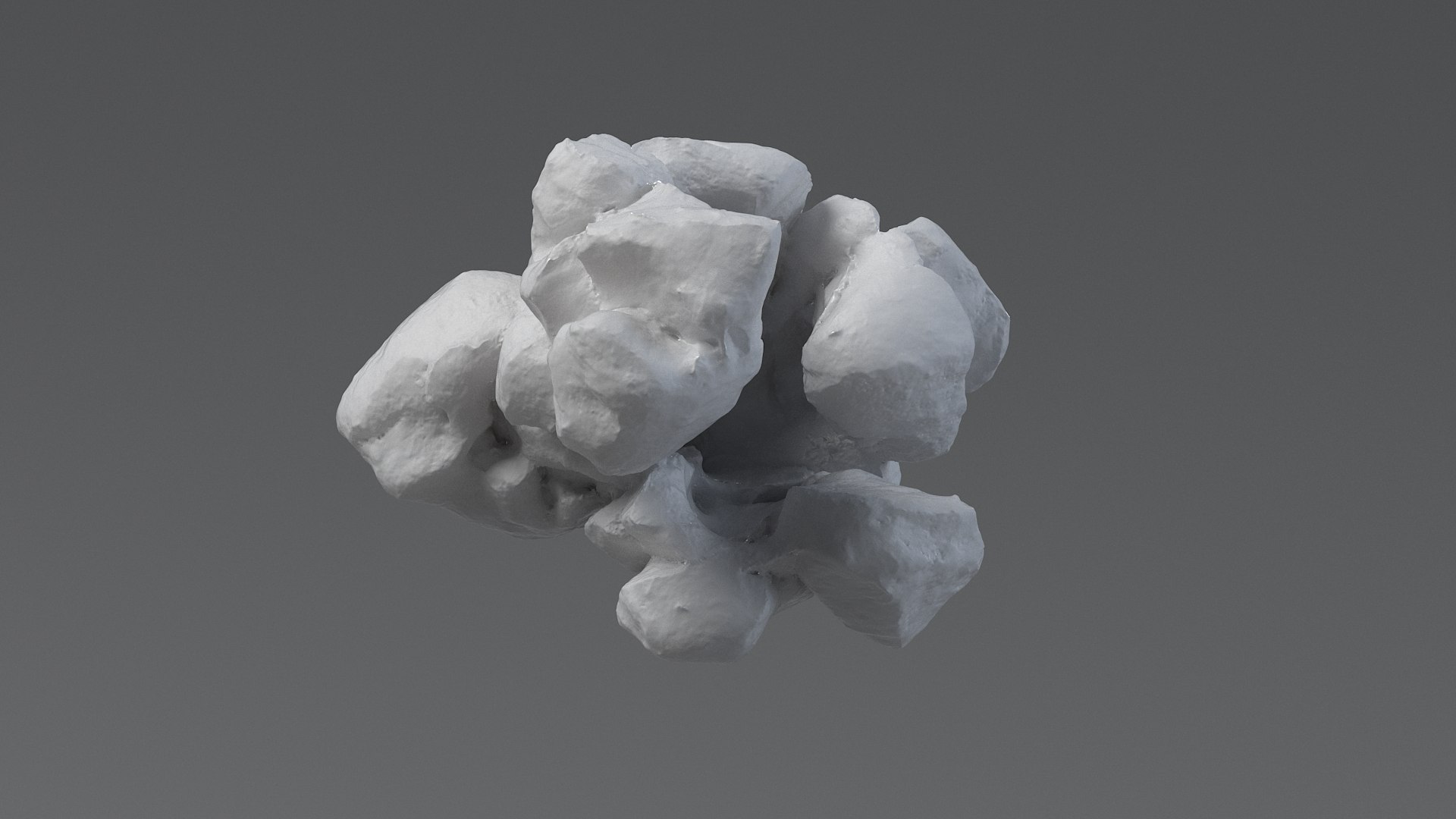 Realistic Popcorn 01 3D Model - TurboSquid 1824226