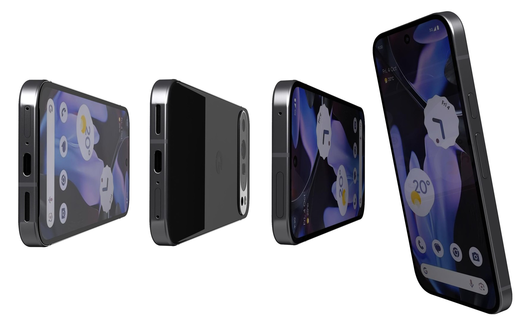 Google Pixel 9 Pro XL Obsidian 3D Model - TurboSquid 2269076