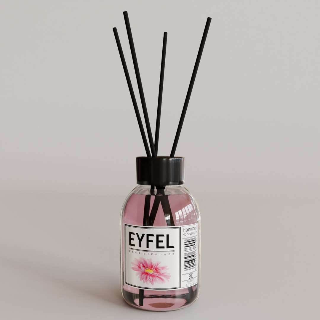 3D Eyfel Perfume Reed Diffuser Flower Garden - TurboSquid 2394653