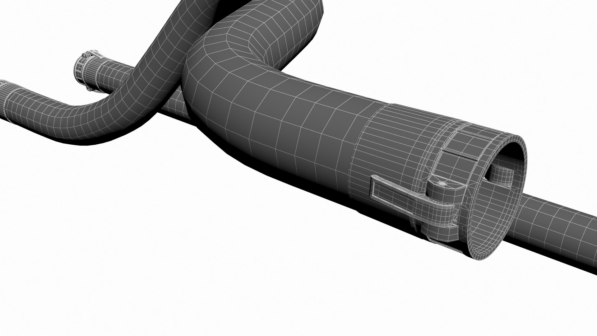Industrial Hose 3D Model - TurboSquid 1512350