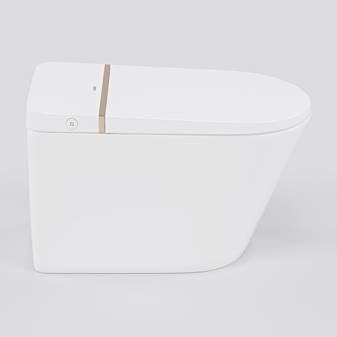 Axent Primus Tankless Toilet 3D Model - TurboSquid 1197839