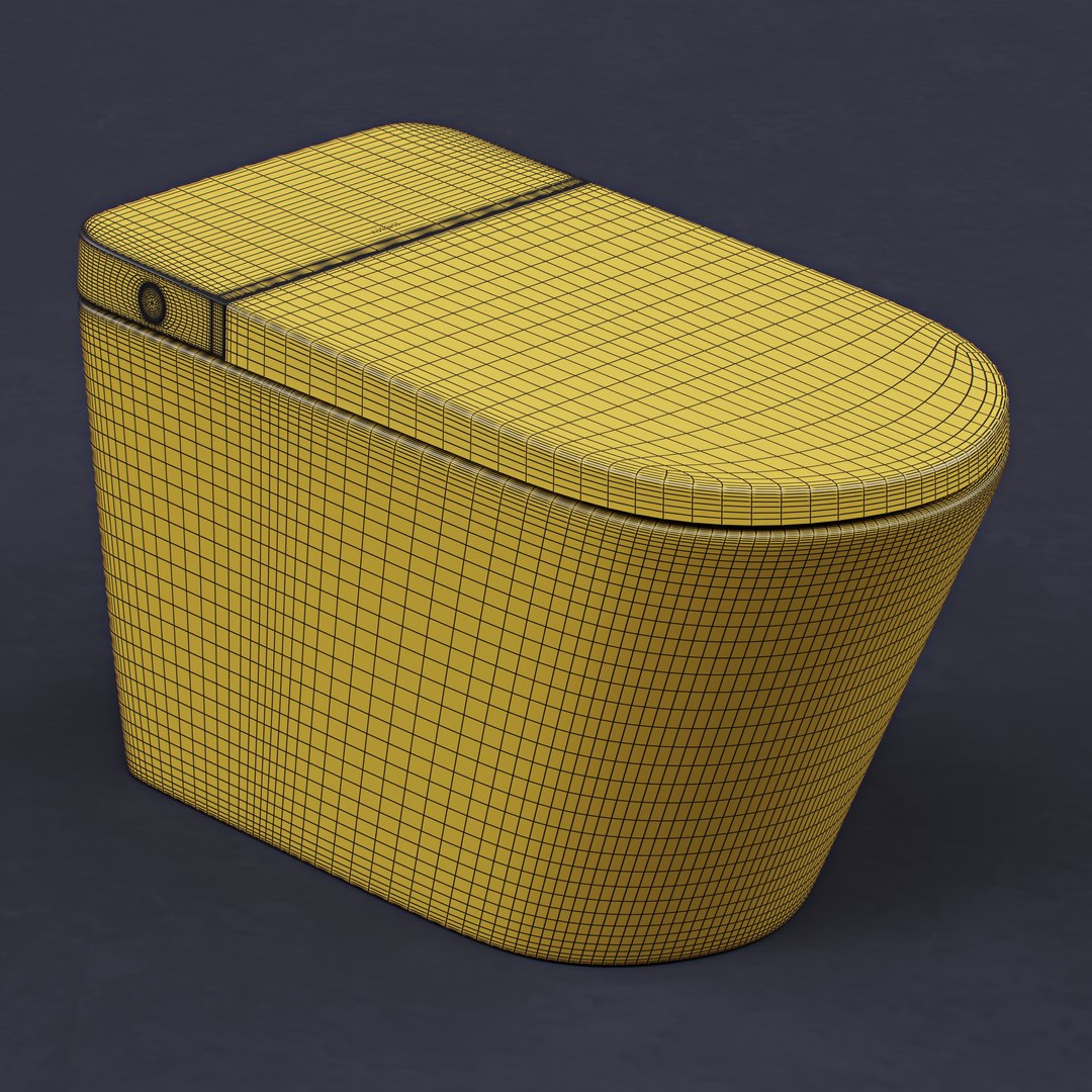 Axent Primus Tankless Toilet 3D Model - TurboSquid 1197839