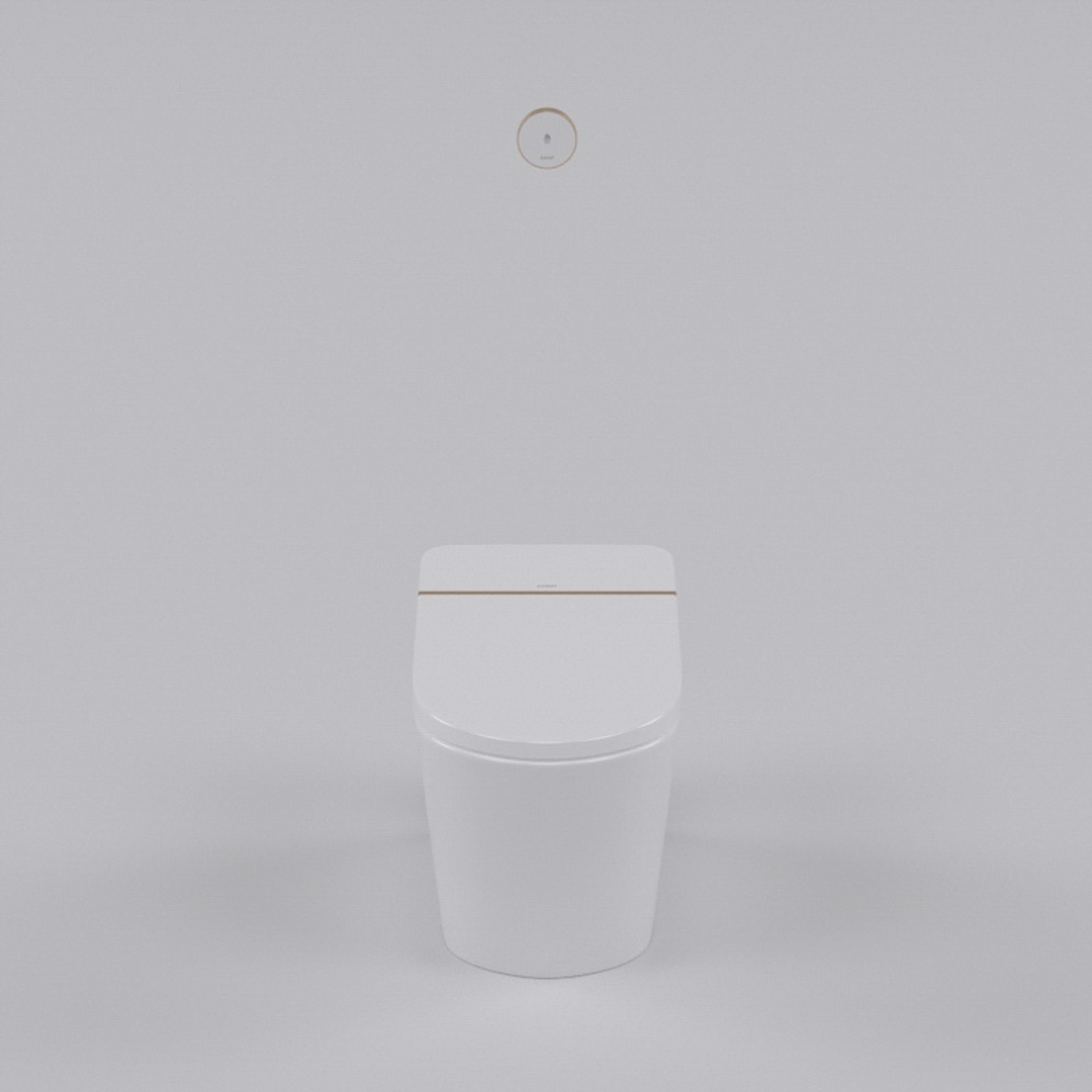 Axent Primus Tankless Toilet 3D Model - TurboSquid 1197839