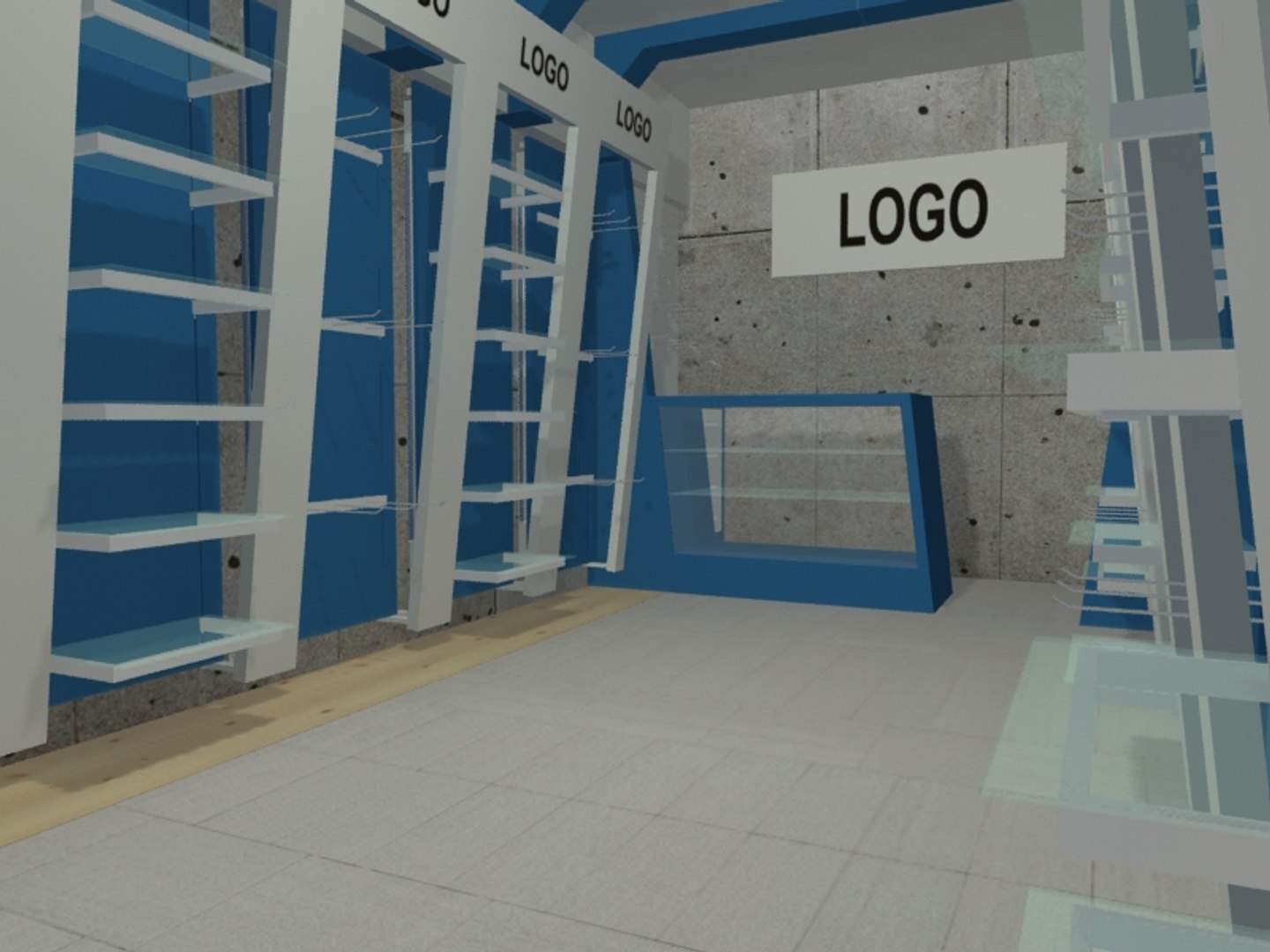 3d Shop Storage