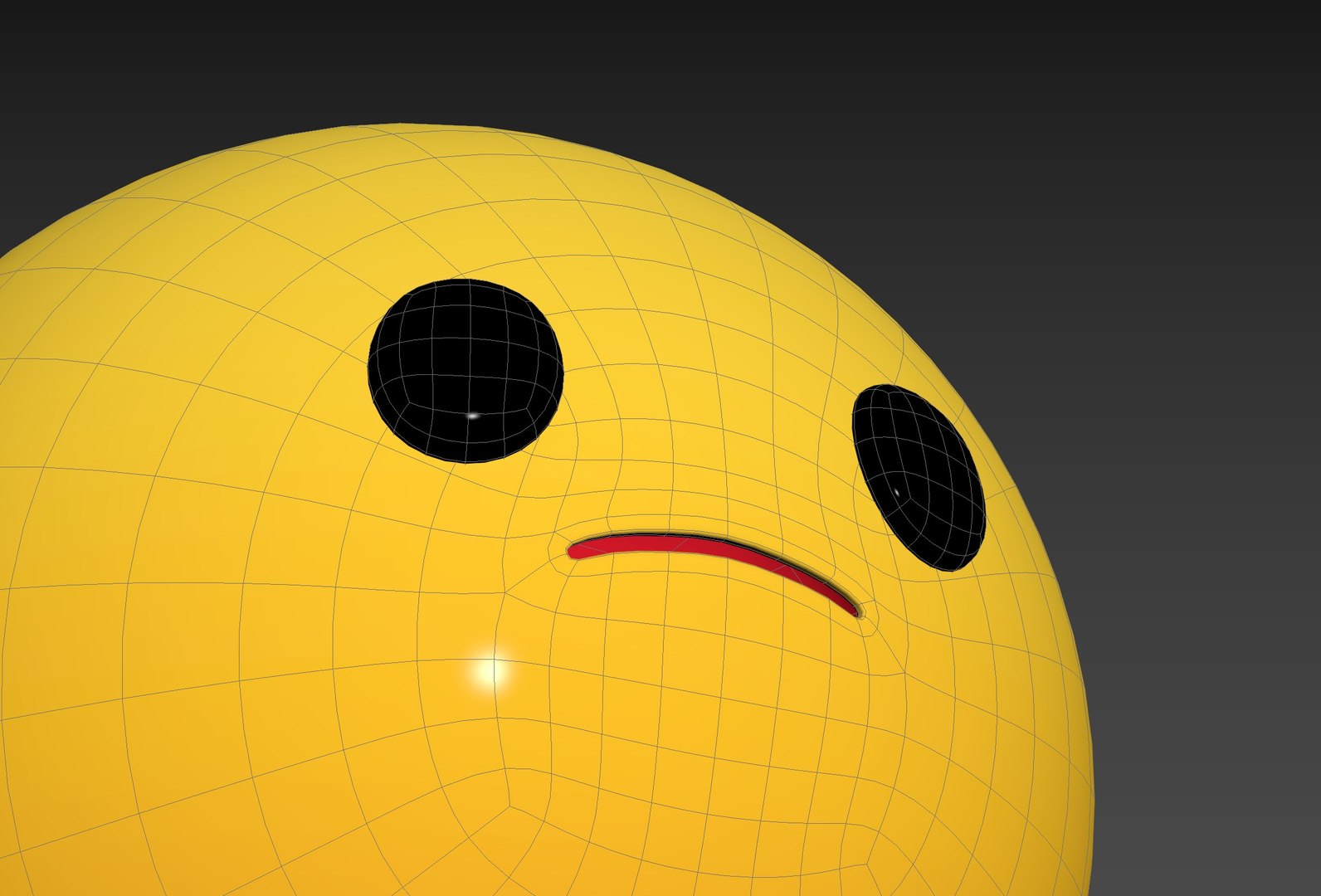 3D Prop270 Sad Head - TurboSquid 2193851