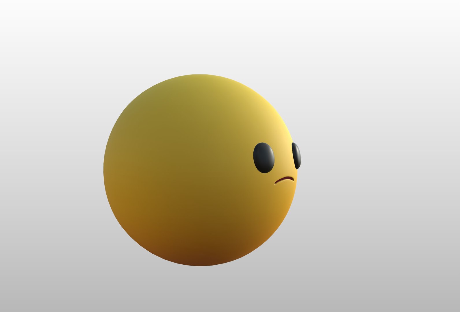 3D Prop270 Sad Head - TurboSquid 2193851