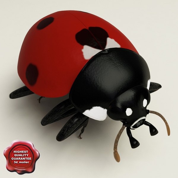 ladybug poses 3d max