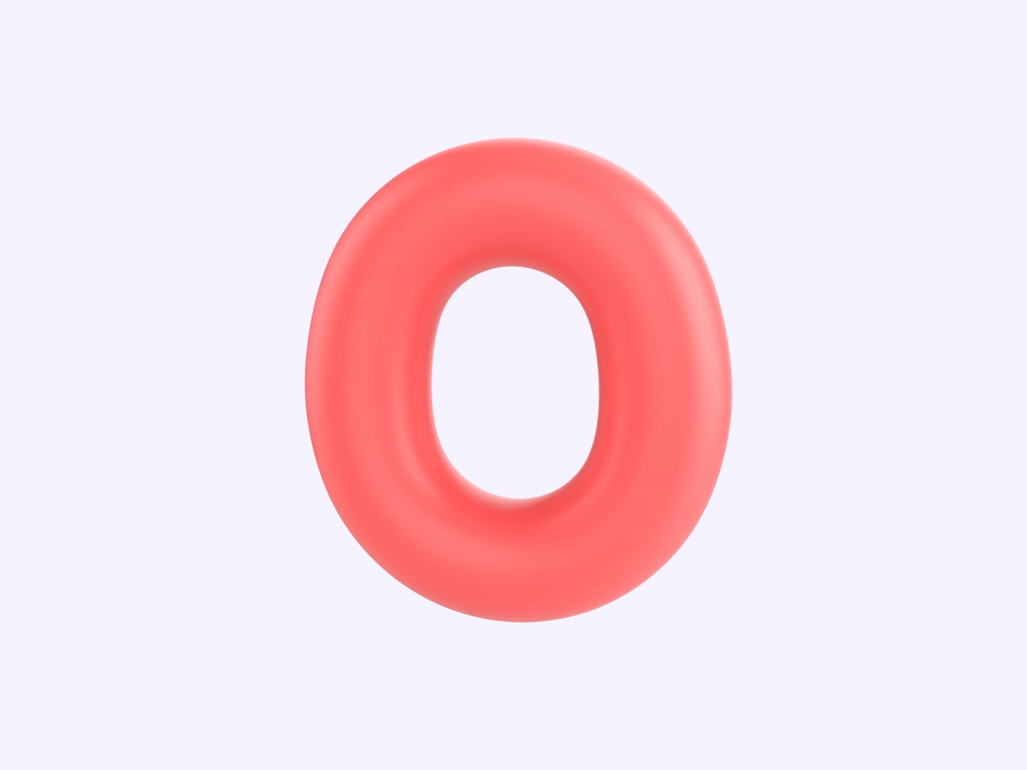 3D Number Zero - TurboSquid 2305133