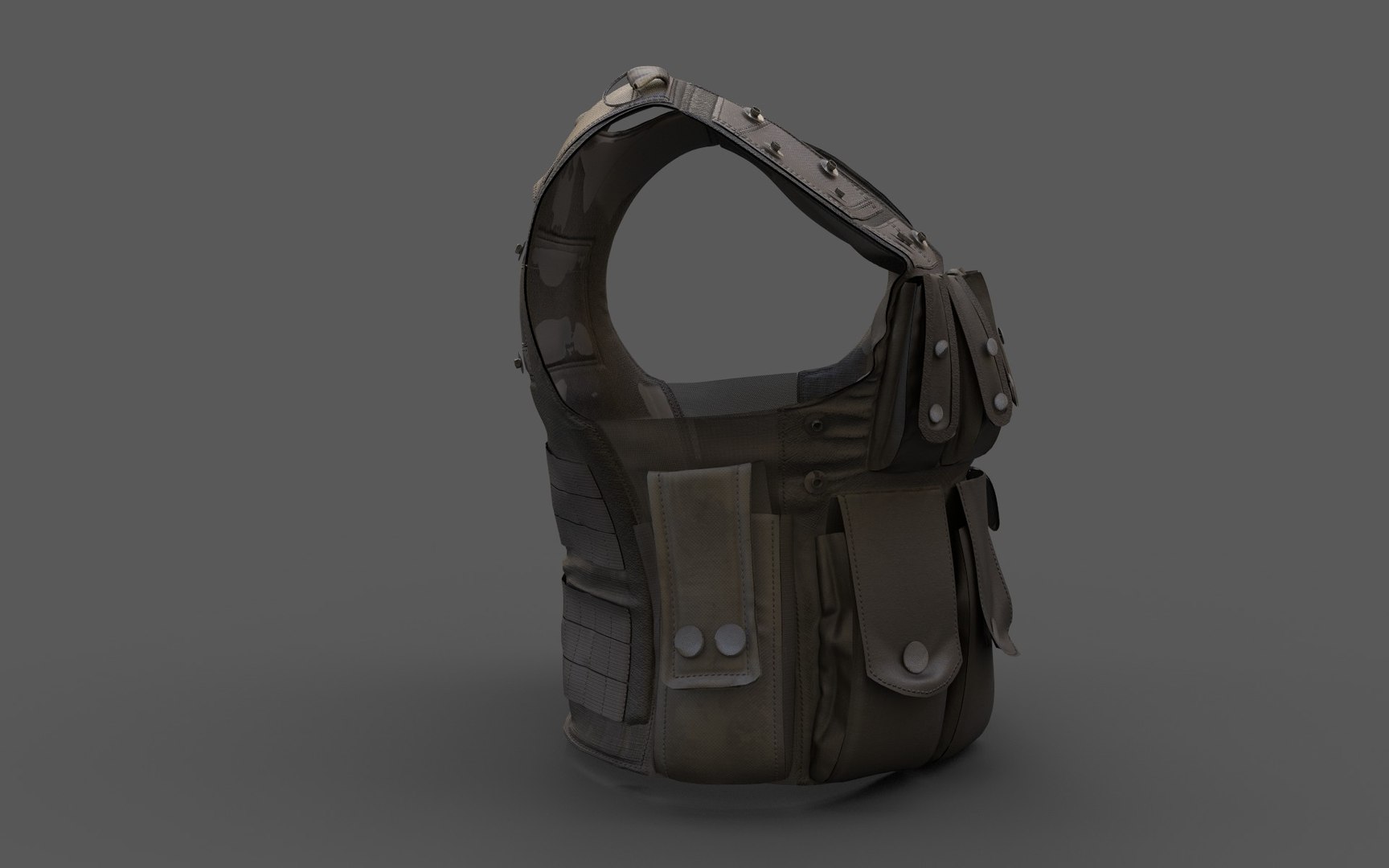 Tactical Vest 3D model - TurboSquid 1779038